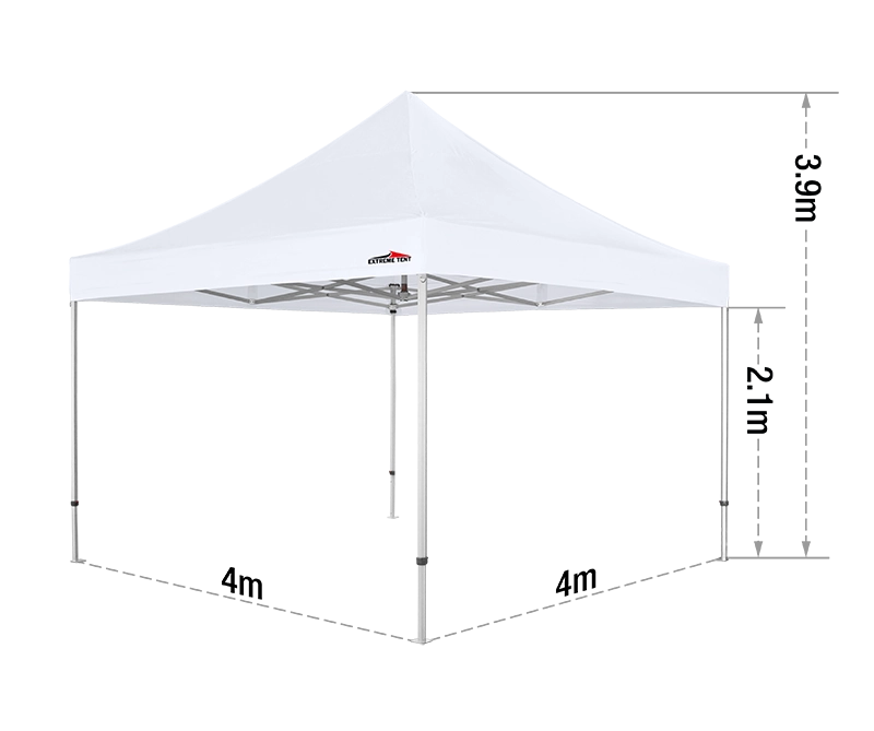 HEX57 Aluminum Heavy Duty Canopy Tent - Extremetent